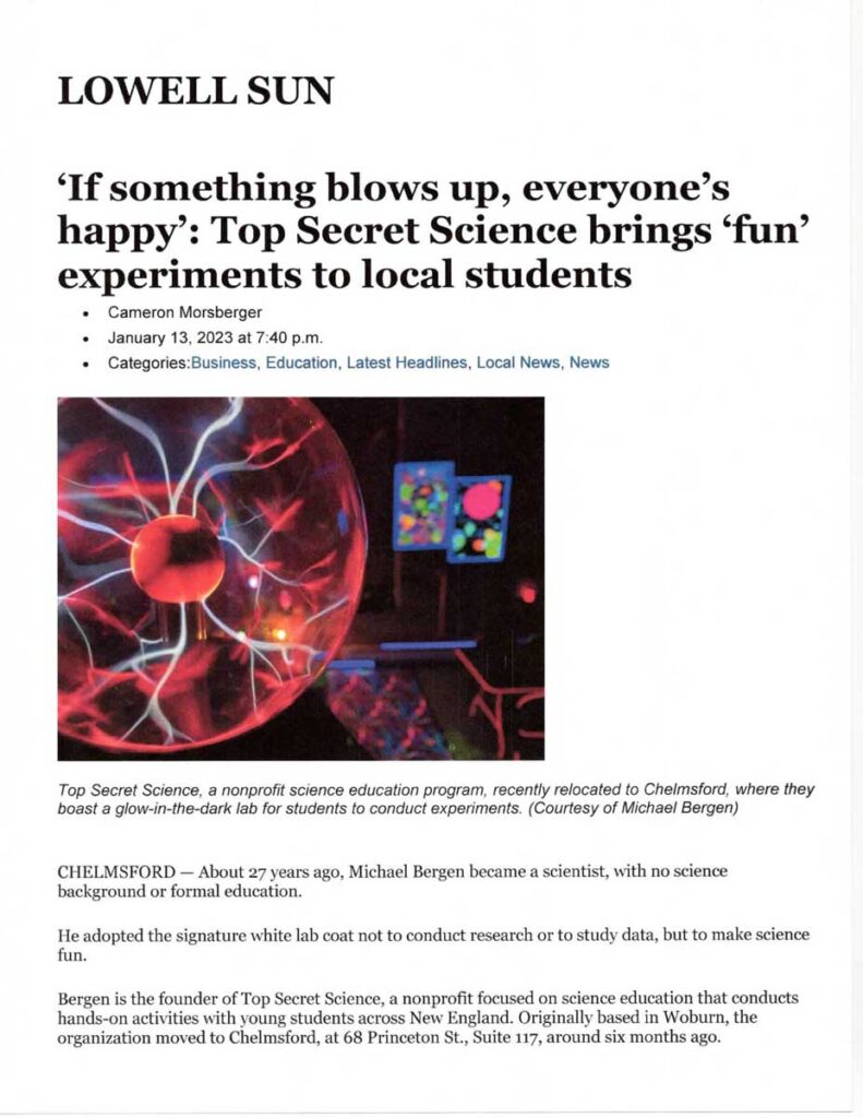 Top Secret Science and Math | Media Reviews | TopSecretScience